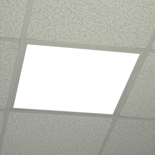 40W 2x2ft LED Panel Light Flat Ceiling Fixture Fluorescent Troffer ...