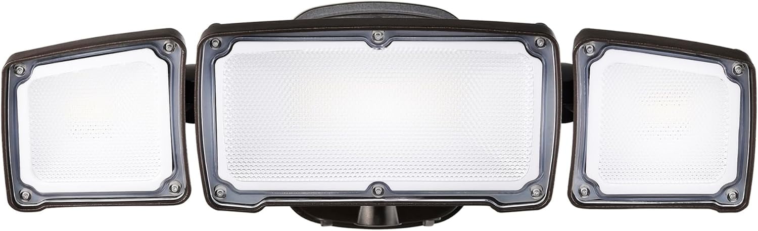 40W Flood Lights Outdoor, Integrated LED Security Light Fixture with 3 ...