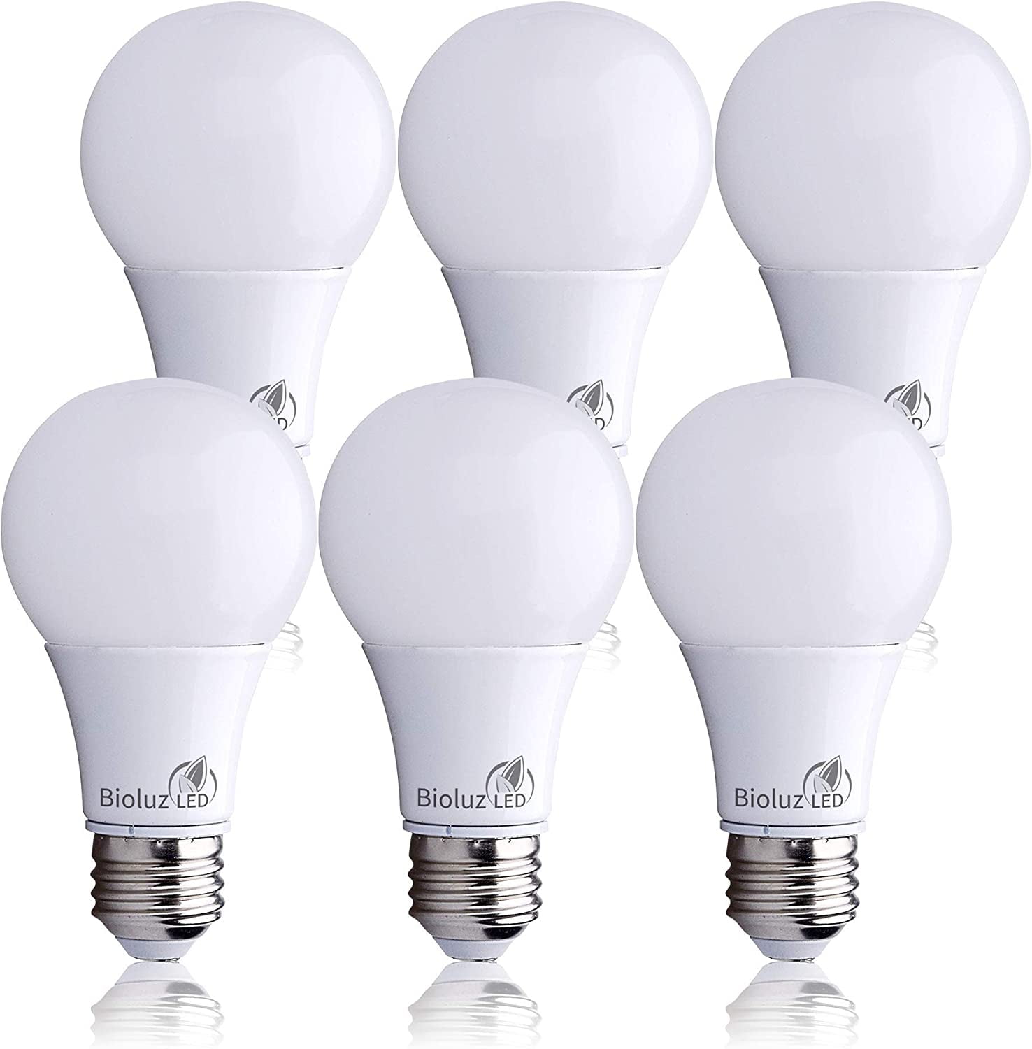 40W LED Light Bulb A19 2700K Warm White Standard E26 Base Indoor ...