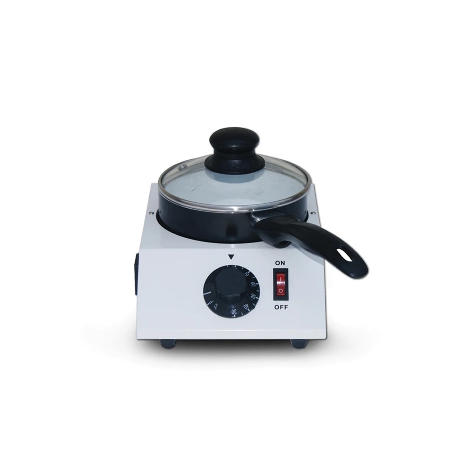 40W Mini Electric Chocolate Melting Machine Single Pot Ceramic Non ...