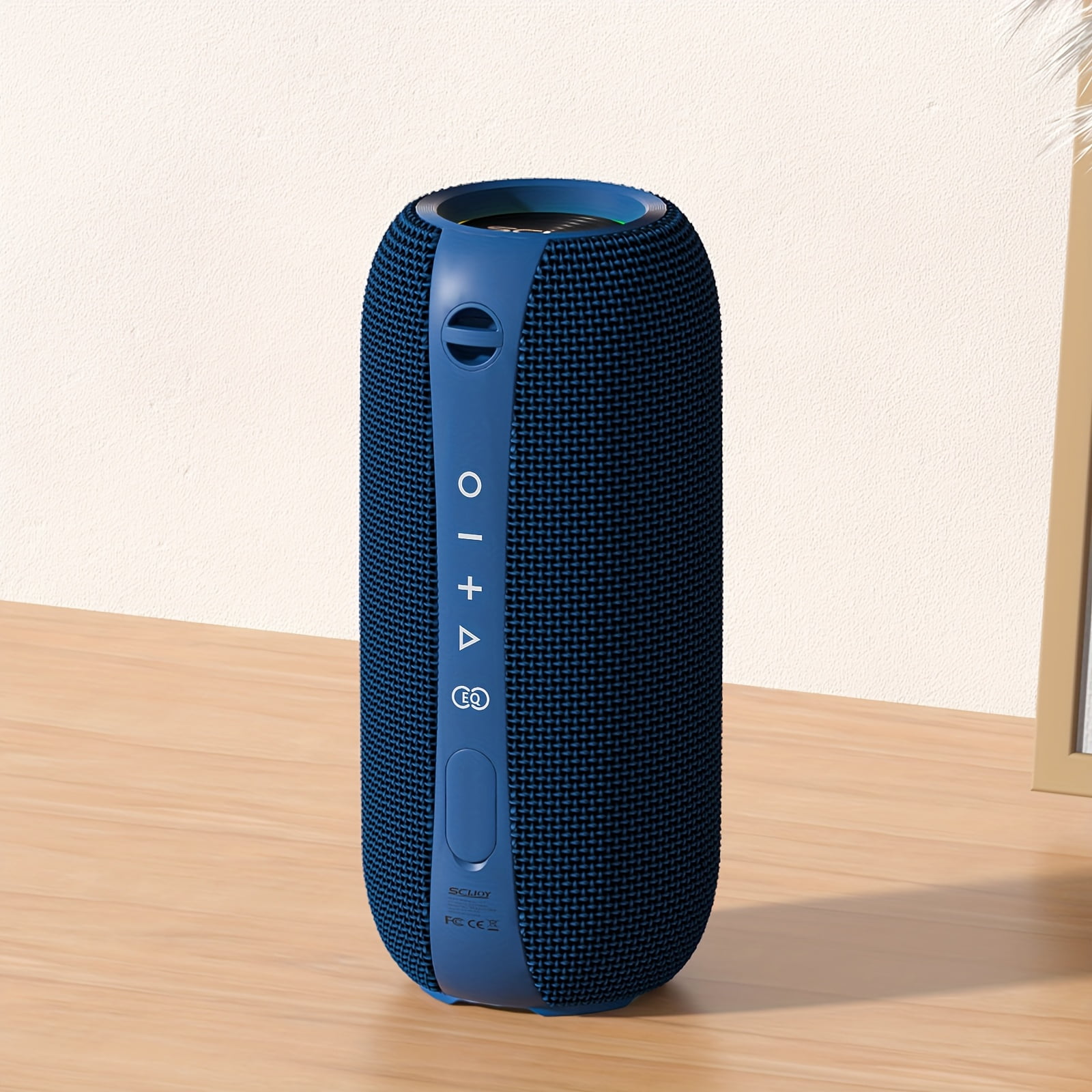 40W Portable Bluetooth Speaker - 6000mAh Battery, Built-in Mic, 360 ...