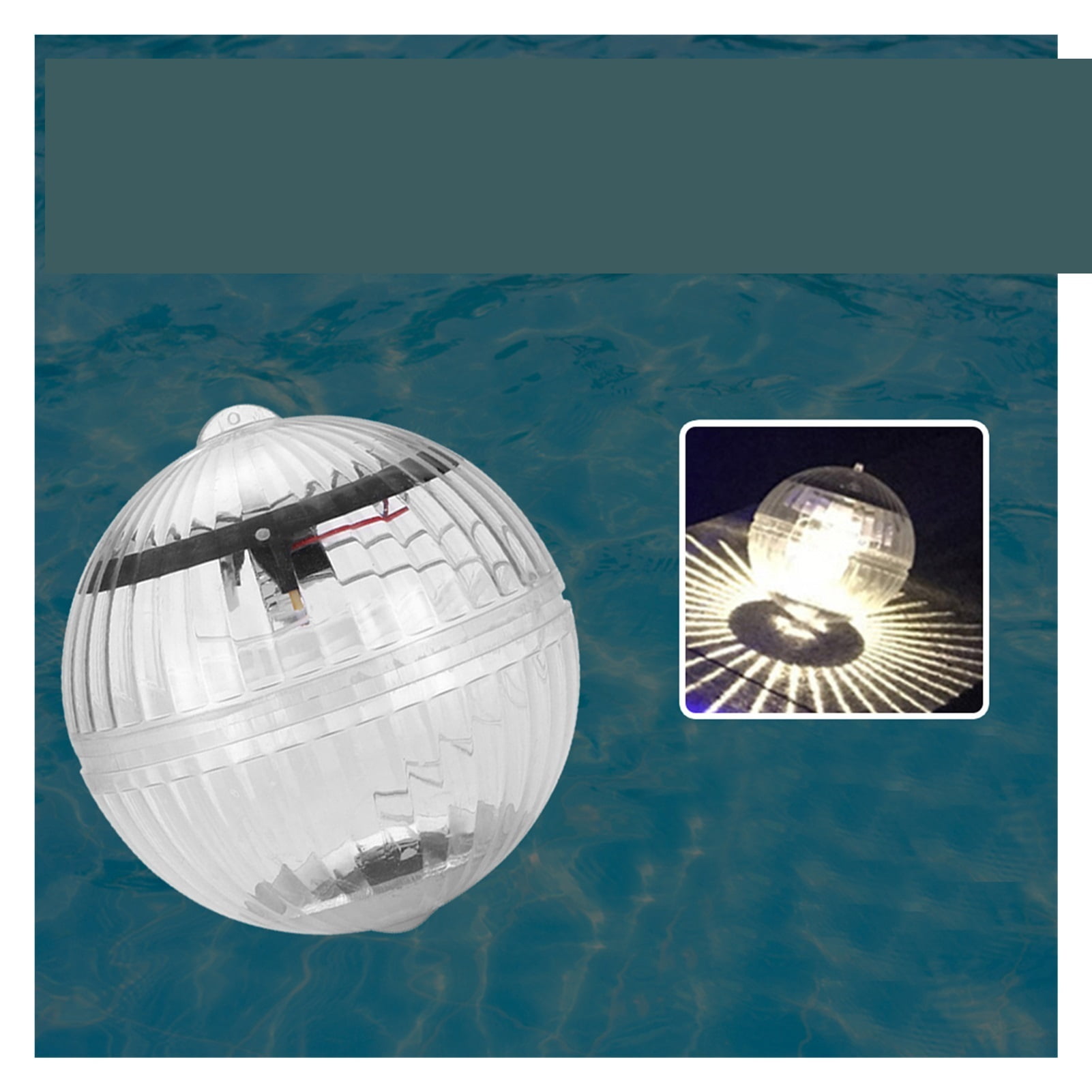 40W Swimming Pool Light With Remote Control Powered By Solar Panels ...