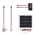 40W Waterproof Monocrystalline Solar plate Kits Portable Outdoor ...