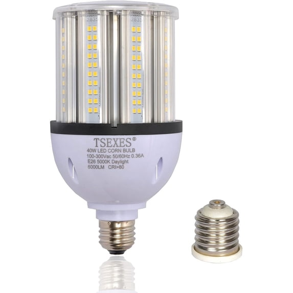 40W YANTON Bulbs 6000Lumen E26 Medium Base YANTON Corn Light Bulb 5000K ...