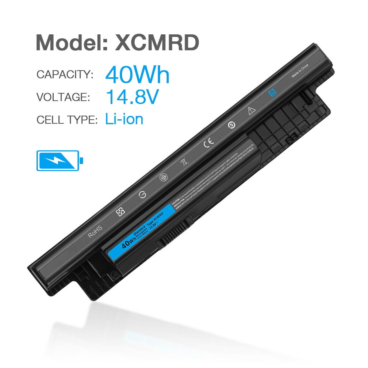 40WH XCMRD Battery for Dell Inspiron 15 3000 Series 3531 3537 3541 3542 ...