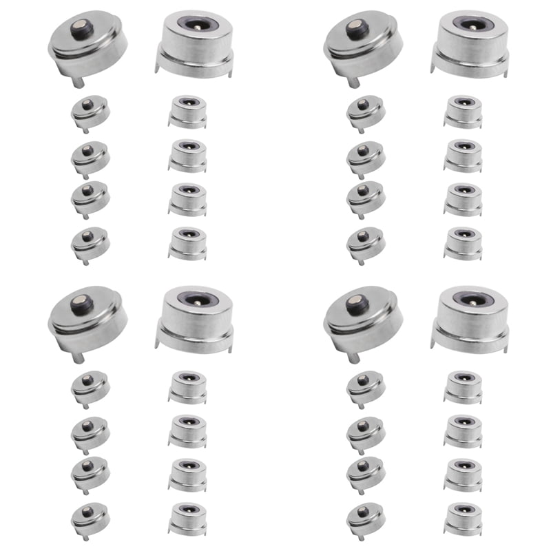40X Magnet Spring-Loaded Pogo Pin Connector Single Spring Pin 2 Poles ...