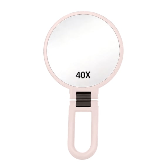 40X Magnification Double Sided Makeup Mirror with 360 Degree Adjustable ...