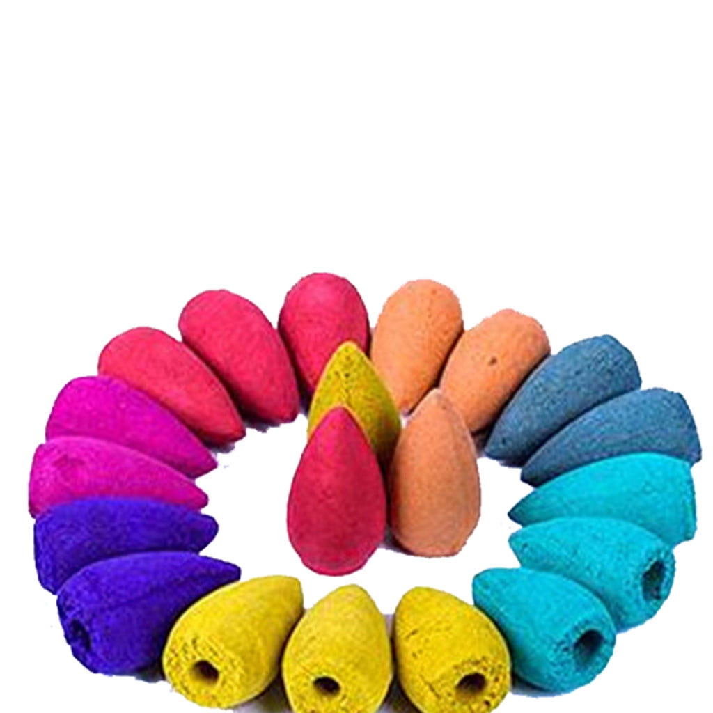 40X Smoke Tower Cones Backflow Incense Hollow Cone Multi Home Candle ...