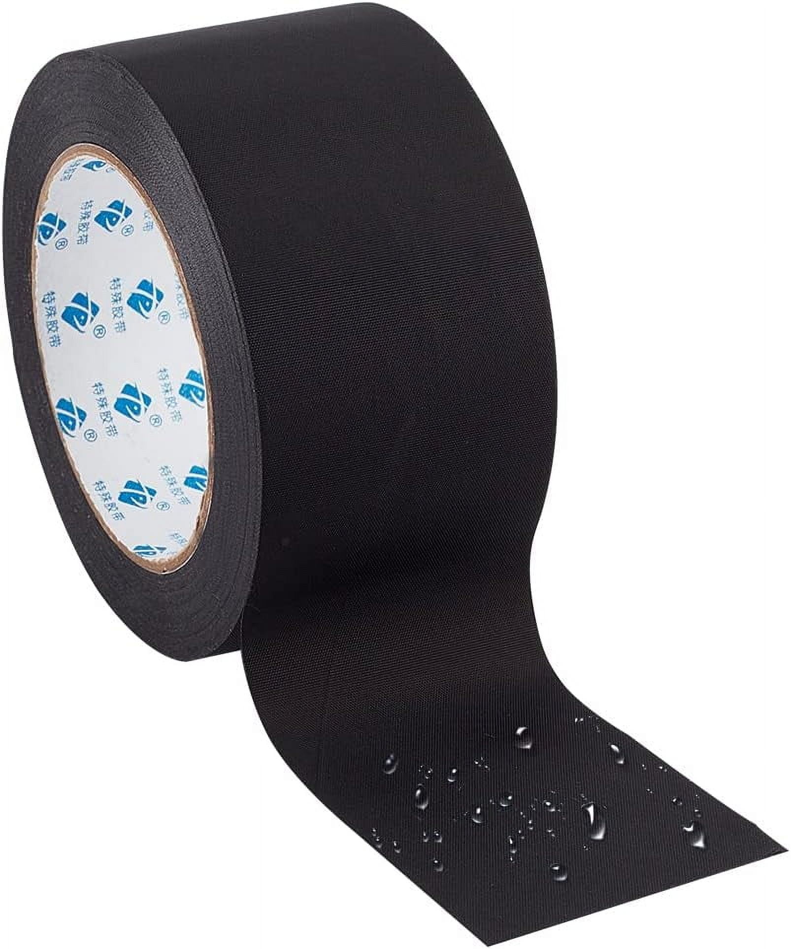 40Yards/roll Nylon Waterproof Repair Adhesive Tape 2.36" Wide Black ...