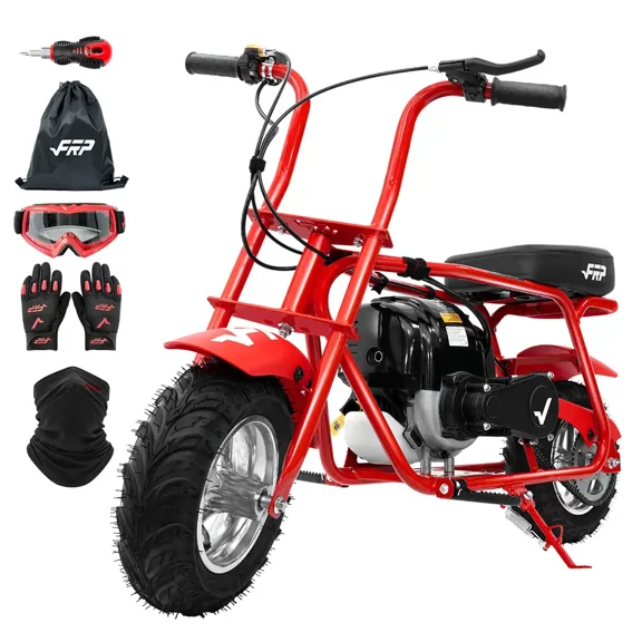 HomeLife 49cc 2 Stroke Pocket Bike, Mini Motorcycle for Kids, Gas ...