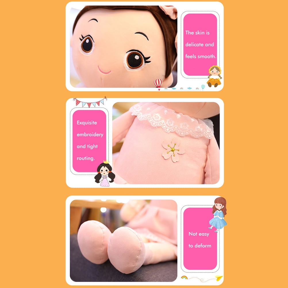 40cm Cute Rag Dolls Exquisite Rag Doll Toy Girls Sleeping Toy Soft Rag ...