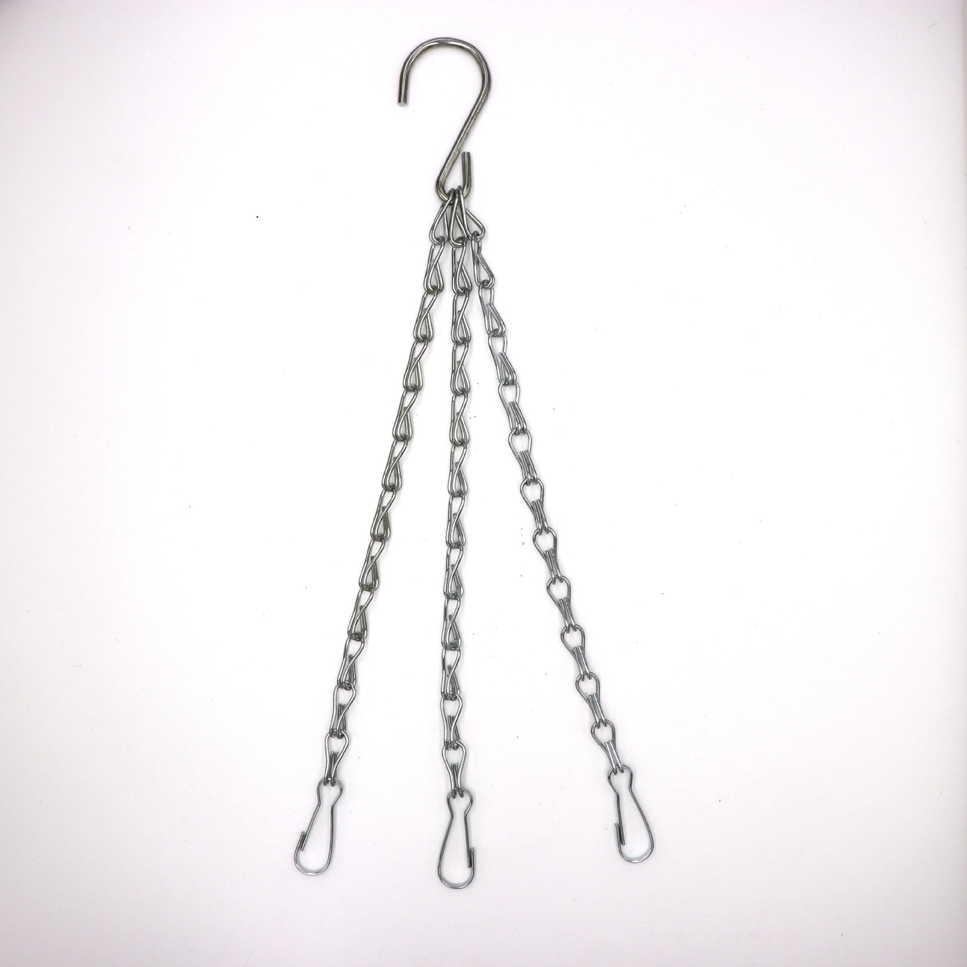 40cm Imitation Rattan Hanging Basket Flower Pot Chain With 3 Hooks ...