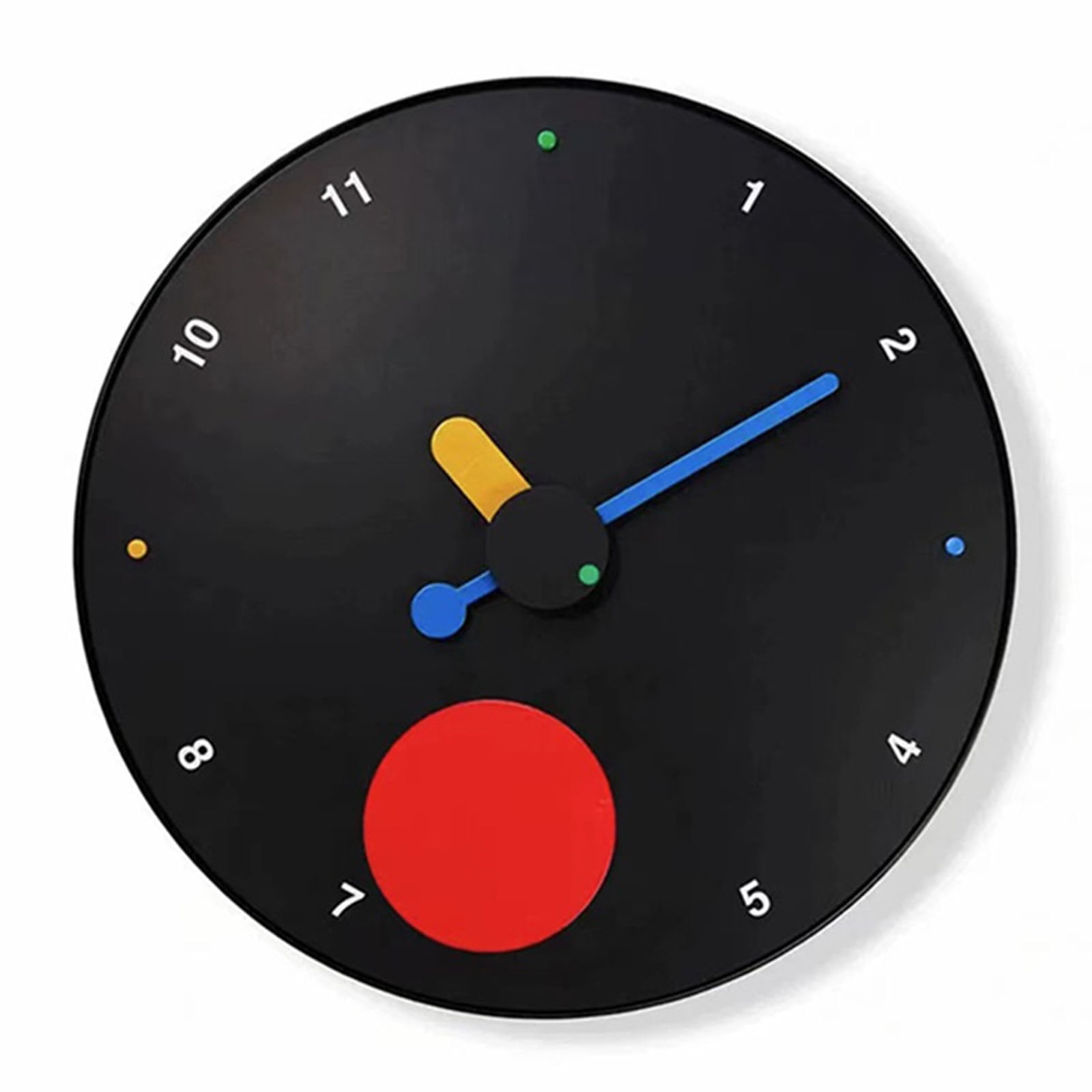 40cm Punch-Free Silent Wall Clock Wall Decoration Clock Suitable for ...