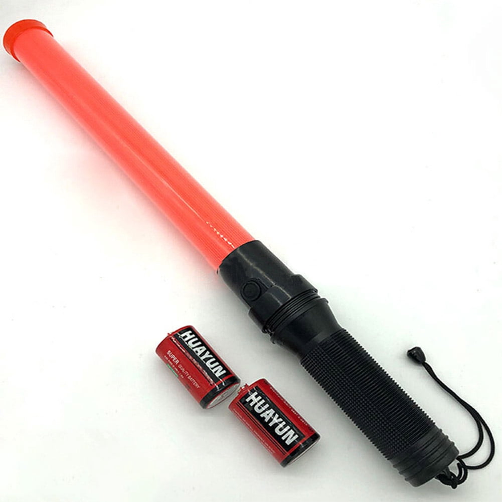 40cm Signal Traffic Wand, Led Safety Traffic Control Wand Lighted Baton ...