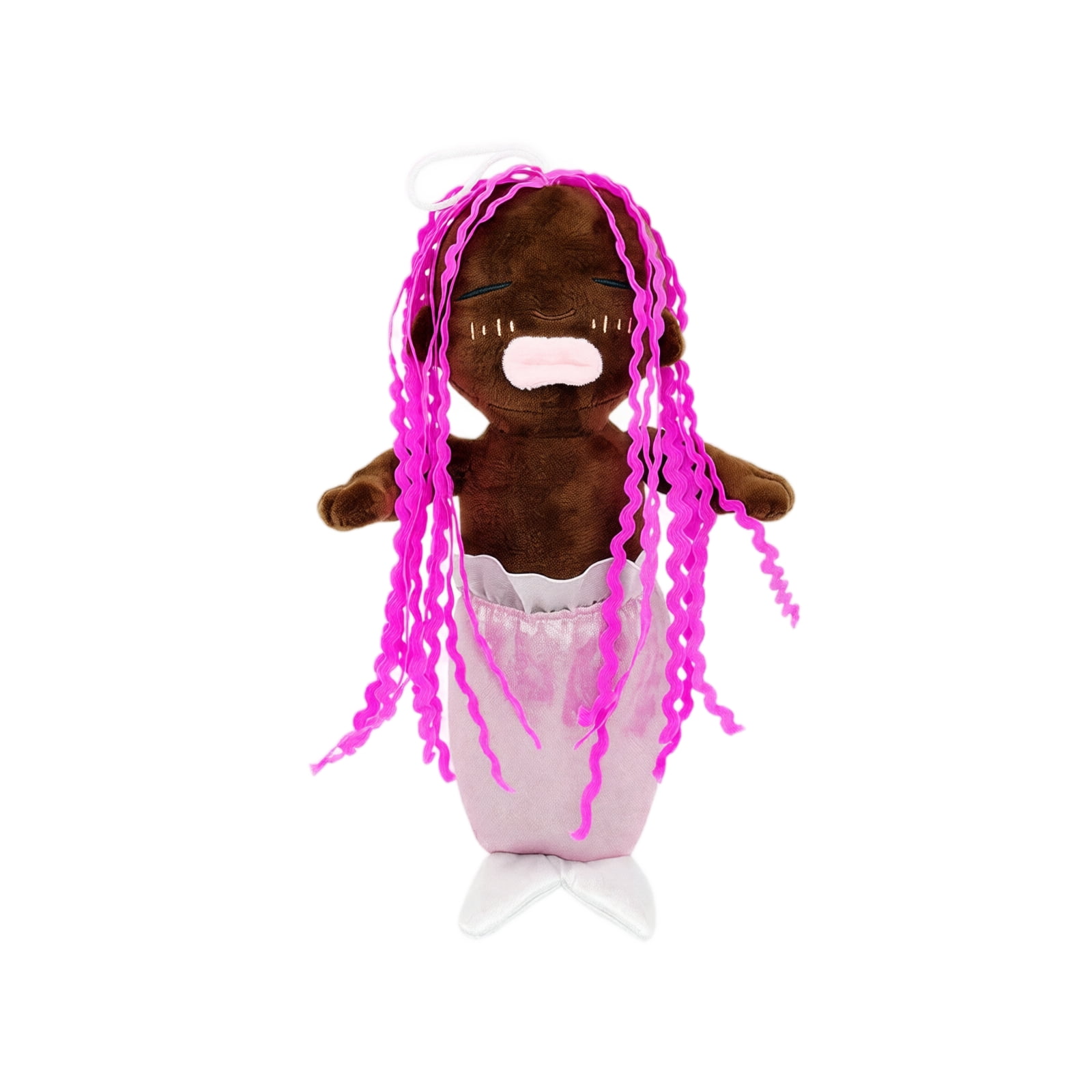 40cm Soft Plush Mermaid Doll with Long Braided Hair Stuffed Toy for ...