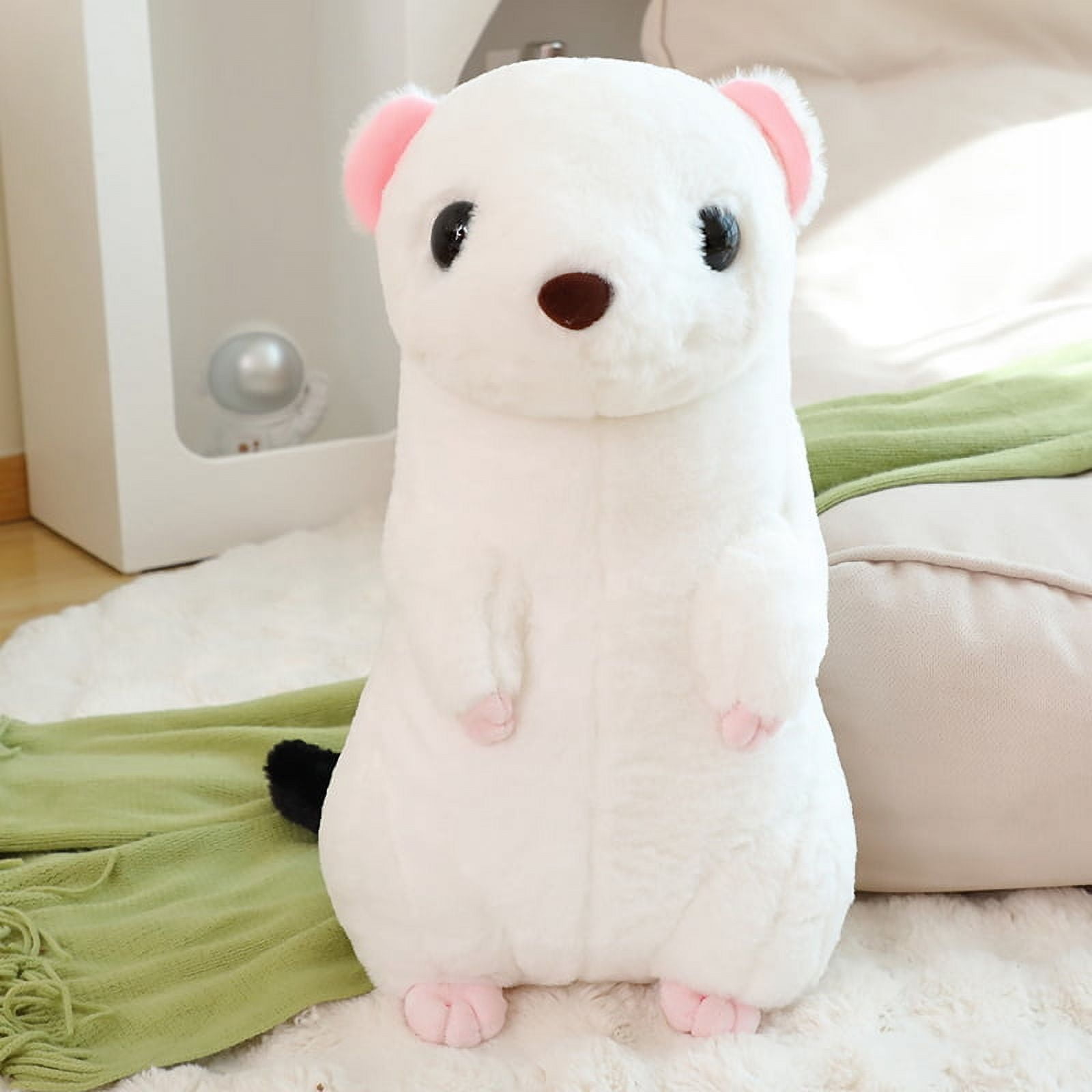 40cm Weasel Plush Toy Cute Stuffed Animal Toy Doll Soft Cartoon Pillow ...