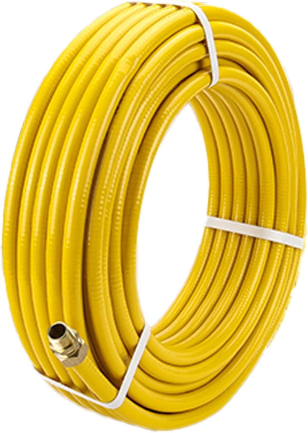40ft 1/2'' Flexible Gas Line Hose, 40FT CSST Corrugated Stainless Steel ...