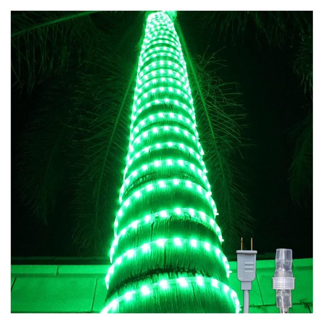 40ft/432 LED Rope Lights for Christmas Theme Colors Party Outdoor Trees ...