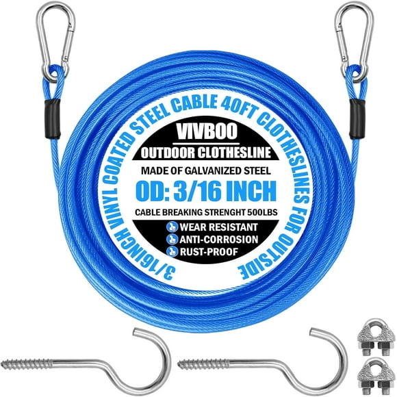 Coated Clothesline Wire