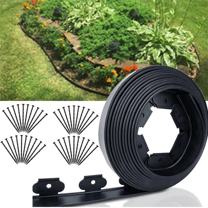 40ft Garden Landscape Edging,Landscape Edging with 40 Landscape Spikes ... 40ft Garden Landscape Edging,Landscape Edging with 40 Landscape Spikes ...