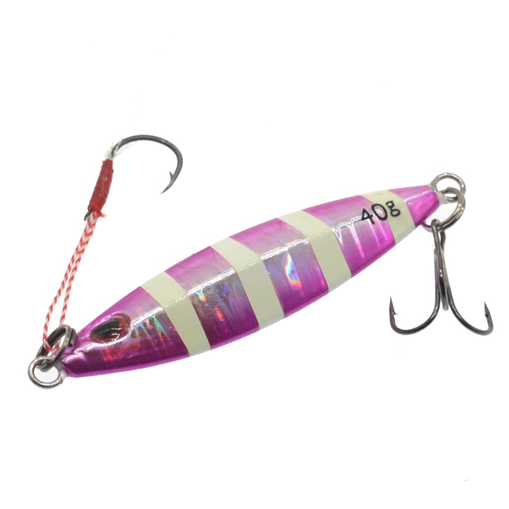 40g 2.95In Fishing Sinking Lure for Bass Sea Trout Vibration Swimbait ...