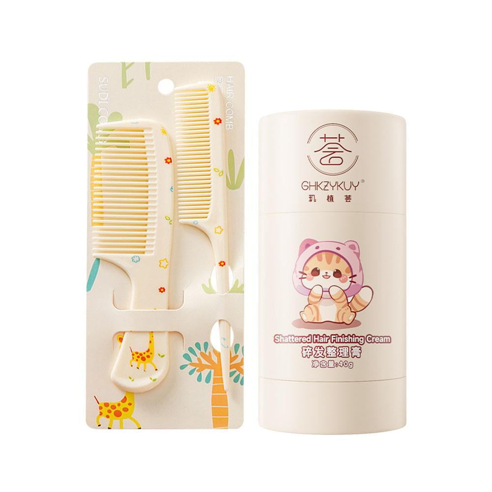 40g+ Comb Jizhihui Broken Hair Finishing Paste Ball Head Hair Tool ...