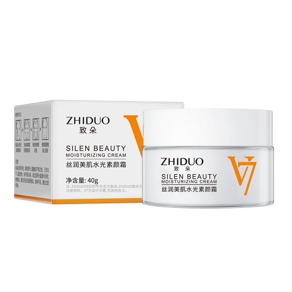 40g V7 Light Face Cream Brighten Skin Tone Fade Blemishes Moisturizing ...