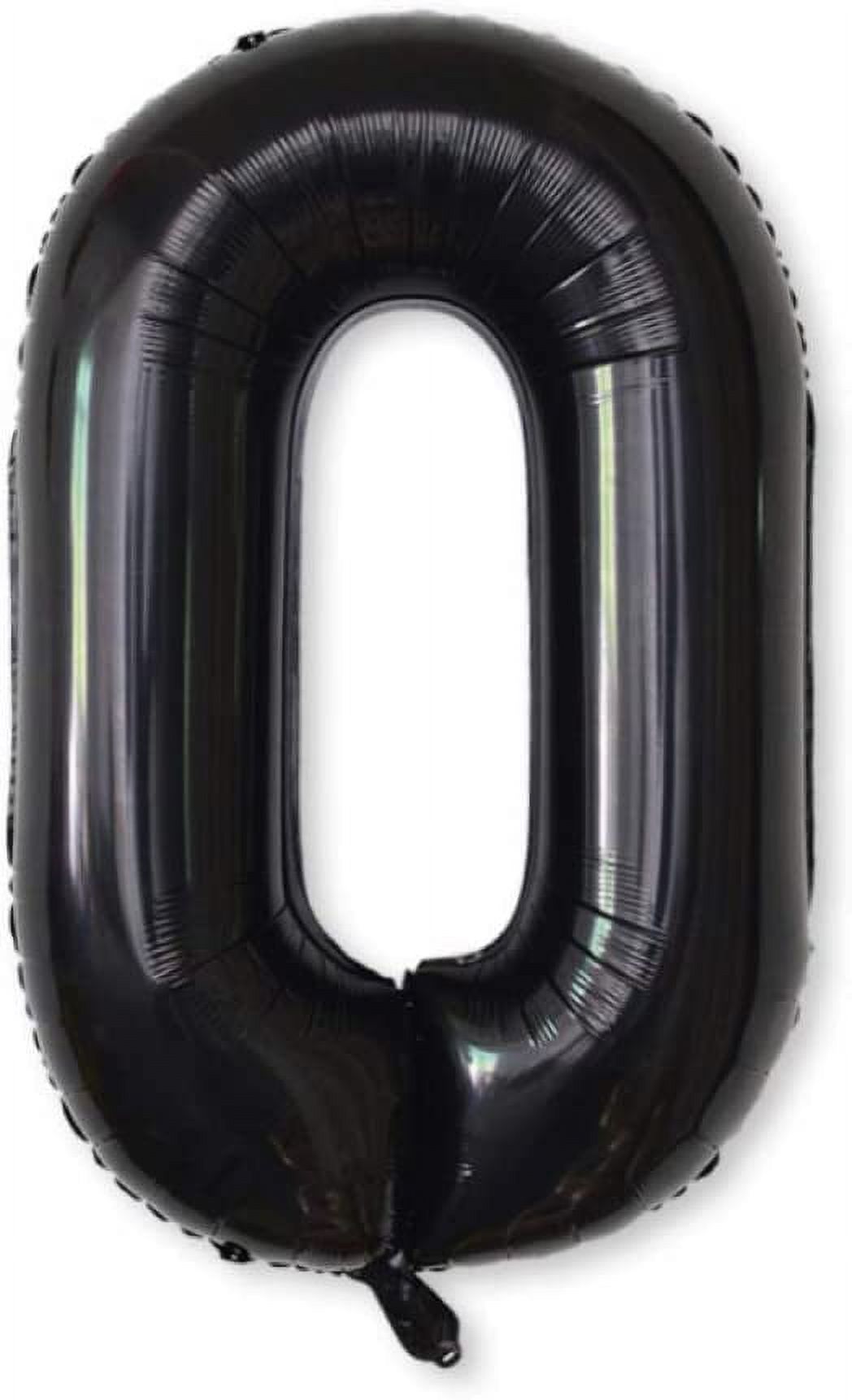 40in Black Foil Number Balloon - Perfect for Celebrations - Walmart.com