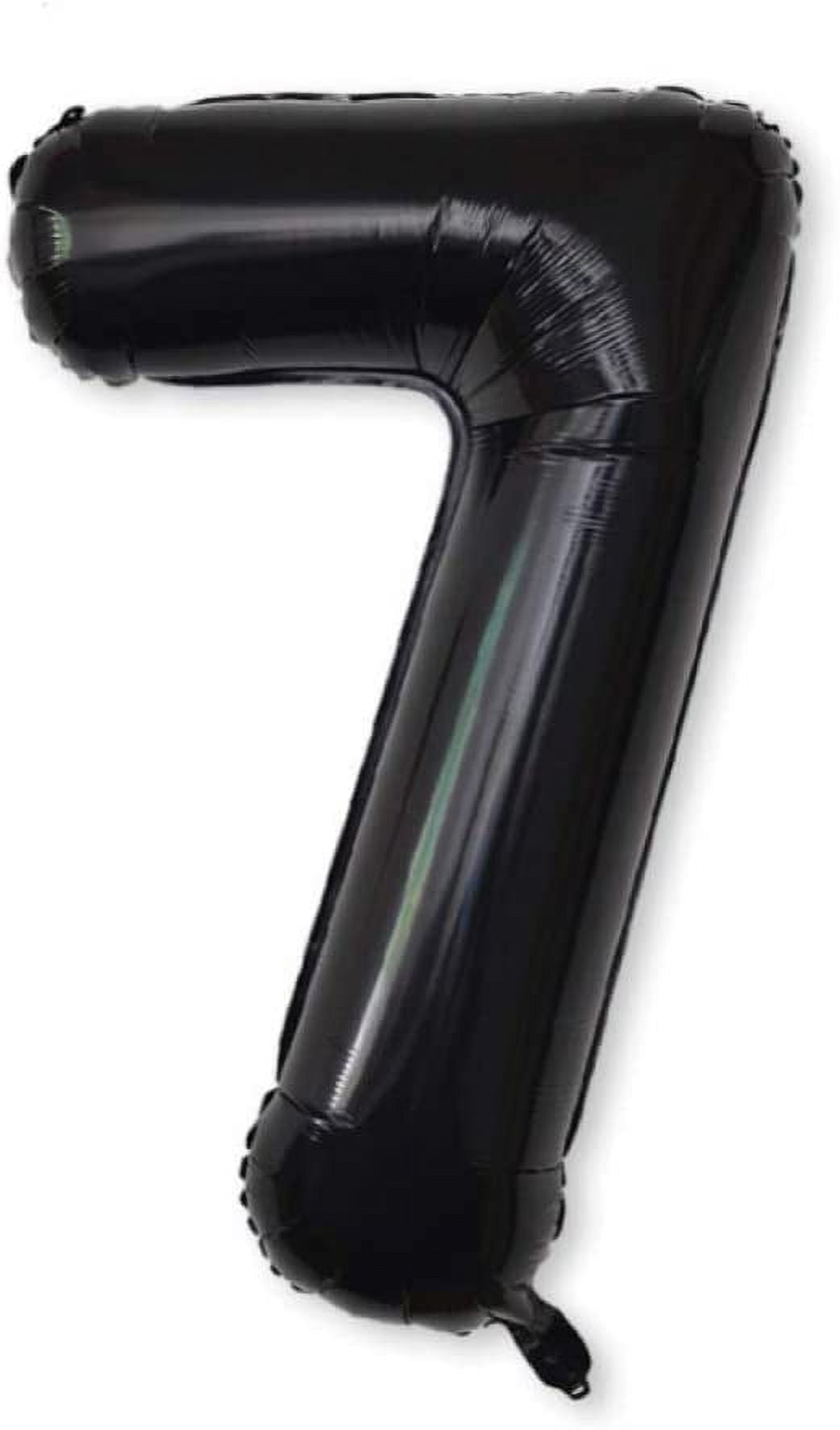 40in Black Foil Number Balloon - Perfect for Celebrations - Walmart.com