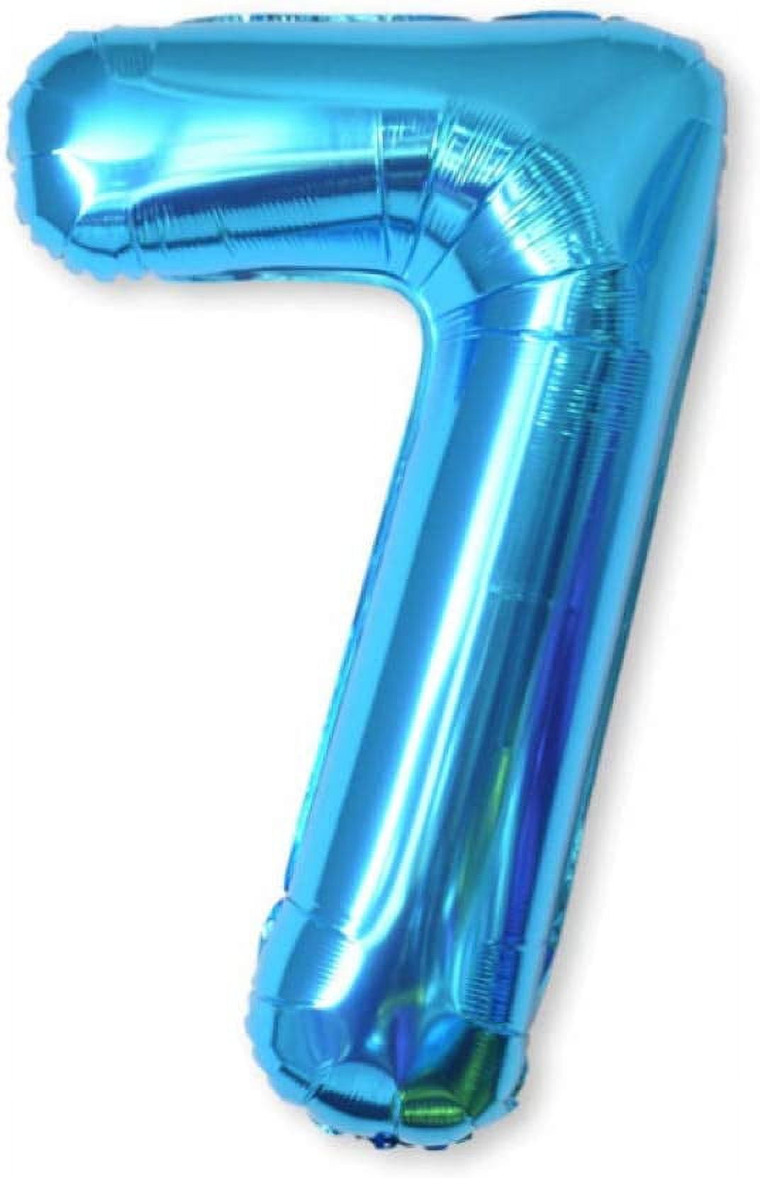 40in Blue Foil Number Balloon - Perfect for Celebrations - Walmart.com