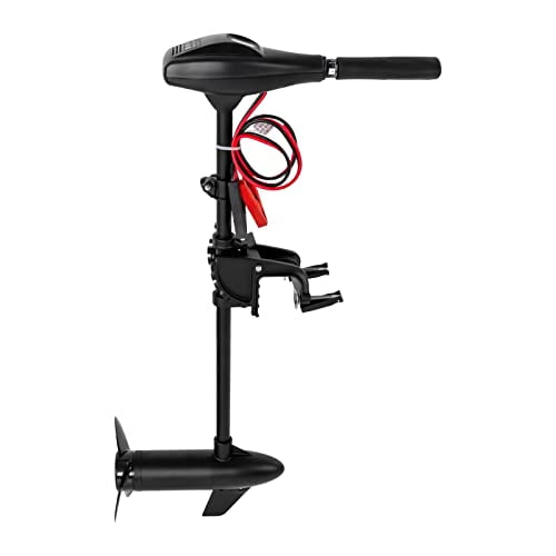 40lb 12v Thrust Electric Trolling Motor, Thrust Transom Mounted Saltwater Electric Trolling ...