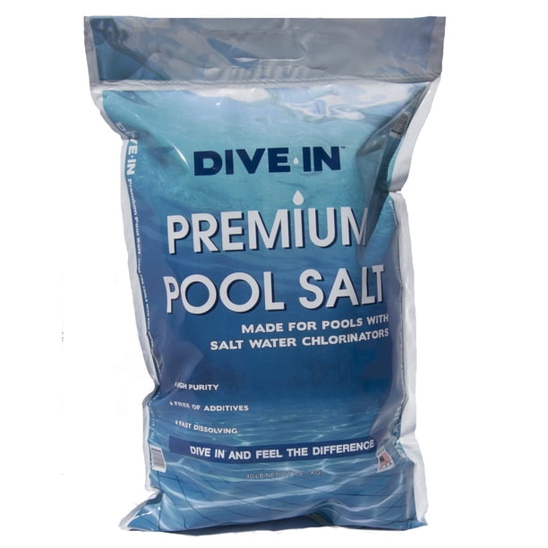 40lb Dive-in Pool Salt - Each - Walmart Business Supplies