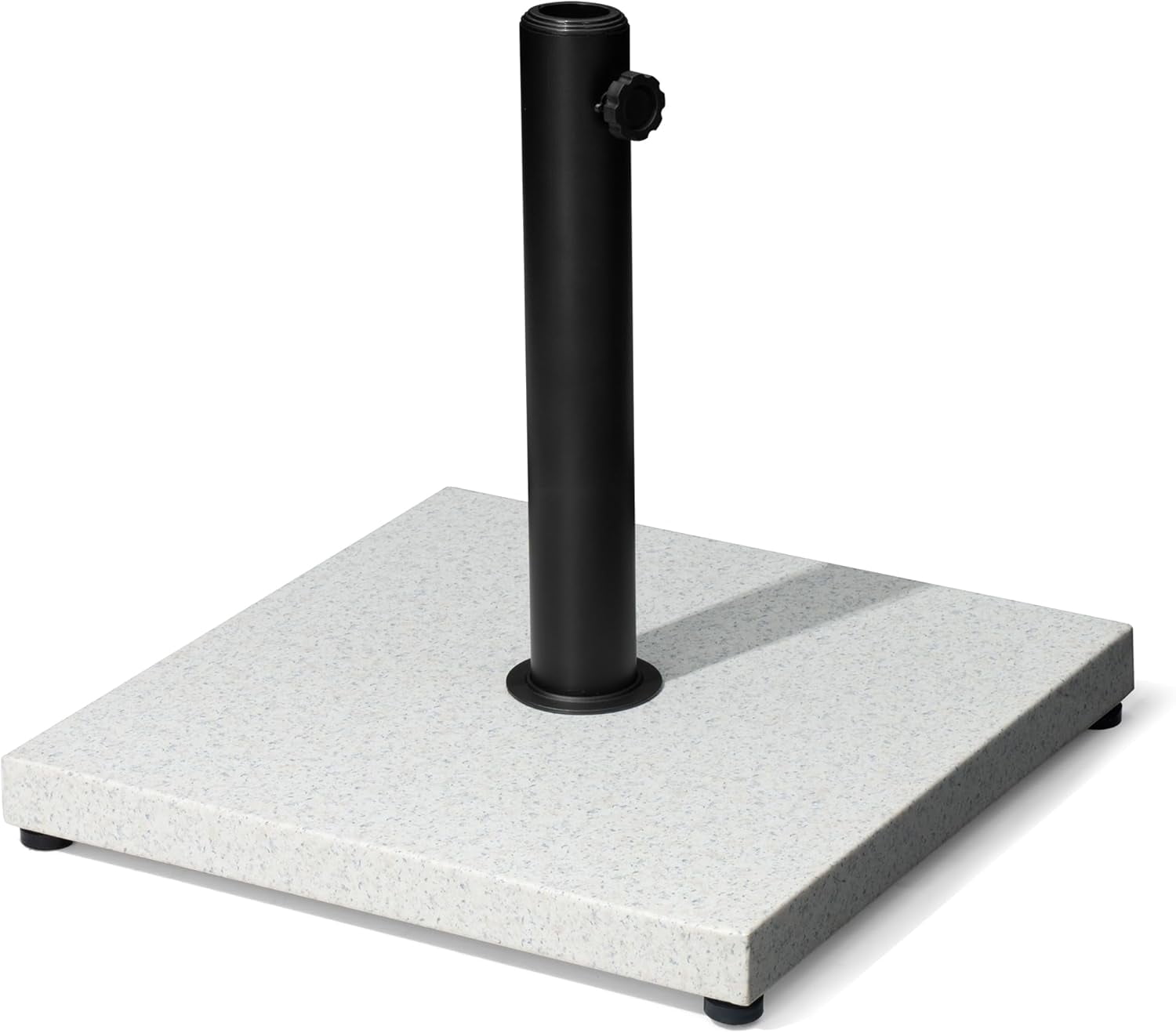 40lb Patio Umbrella Base Stand, Outdoor Square Concrete Stand Heavy ...