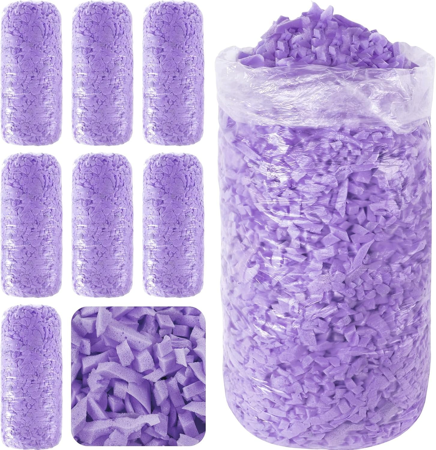 **40lbs bean bag filler bulk, memory foam filling, shredded soft foam ...