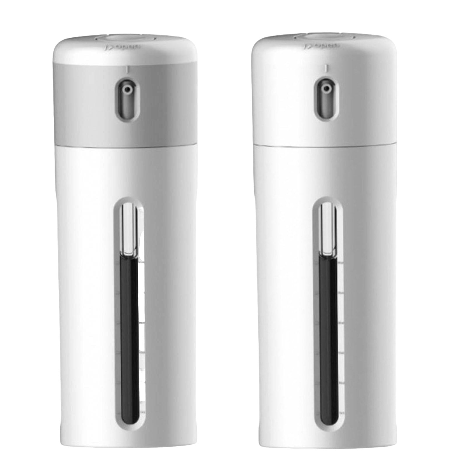 40ml x 4 Travel Dispenser Bottles Visual Window Clear Label - Walmart.com