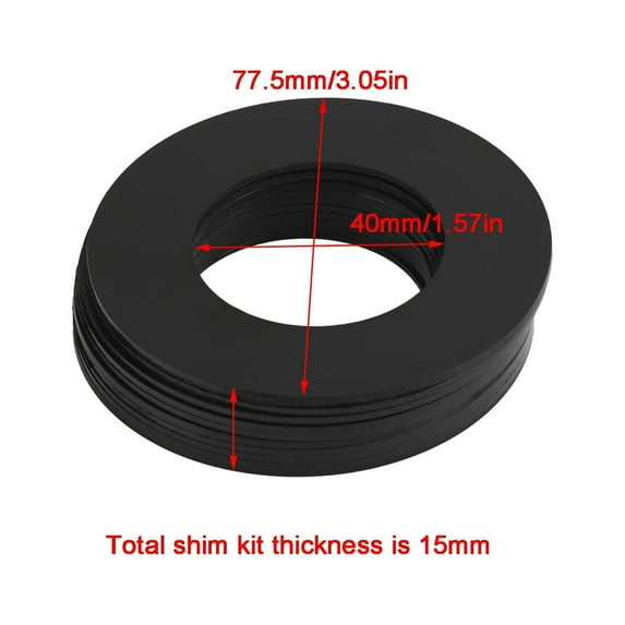 40mm Bucket Pin Shim Kit for Cat/Kubota/Deere/Komatsu Excavator and ...
