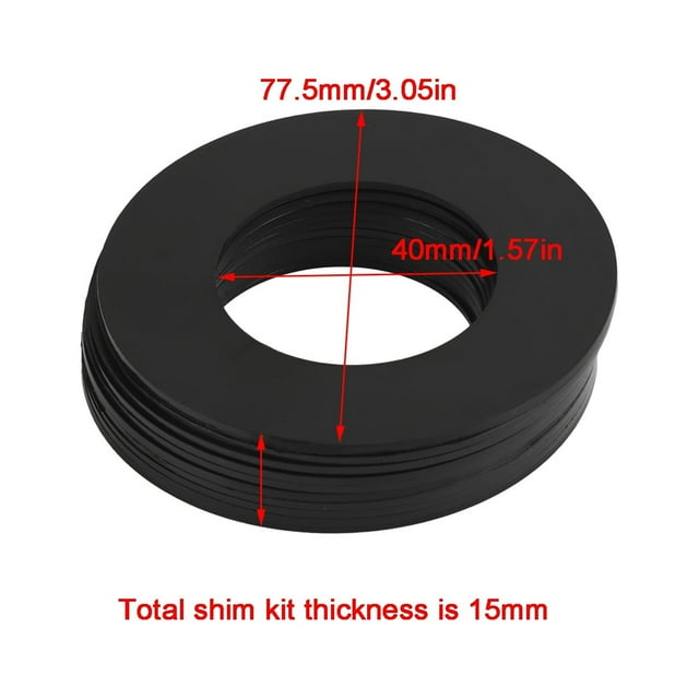 40mm Bucket Pin Shim Kit for Cat/Kubota/Deere/Komatsu Excavator and Skid Steer - Walmart.com