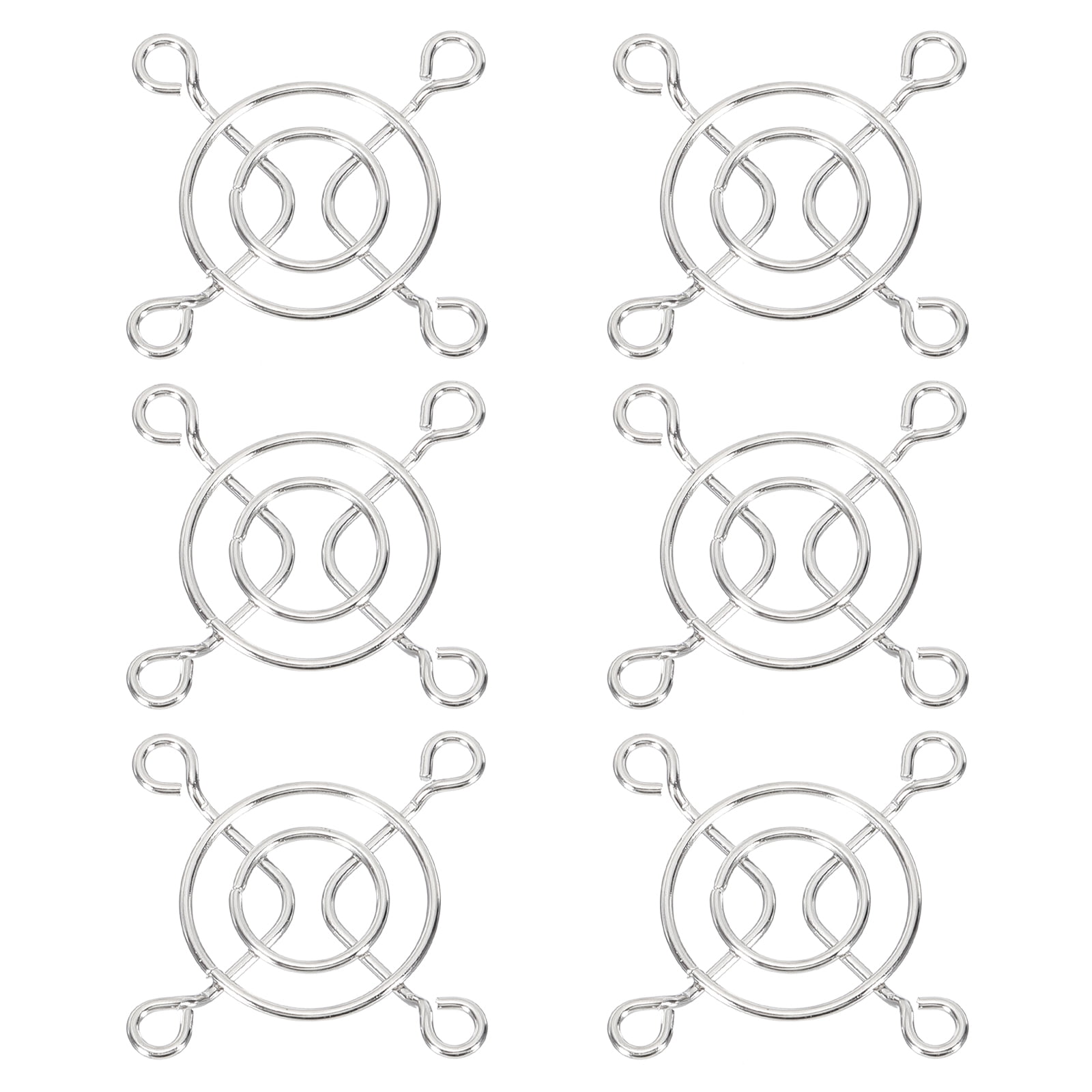 40mm Fan Finger Grill, 6 Pack 304 Stainless Steel Grill Protector Guard ...