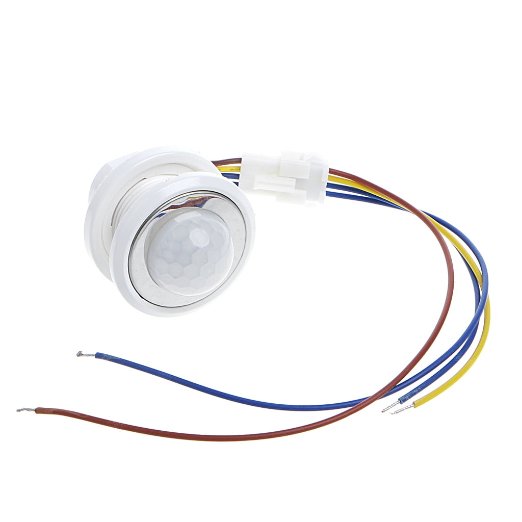 40mm LED PIR Detector Infrared Motion Sensor Switch with for Time Delay ...