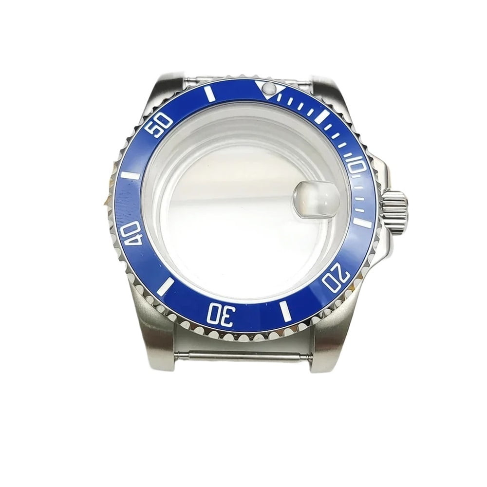 40mm Men's Watch Case Sapphire Crystal Watches Accessories Steel Case ...