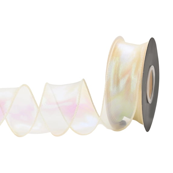 40mm Organza Ribbon for Bouquets Wrapping 10yd Sheer Organza Ribbon ...