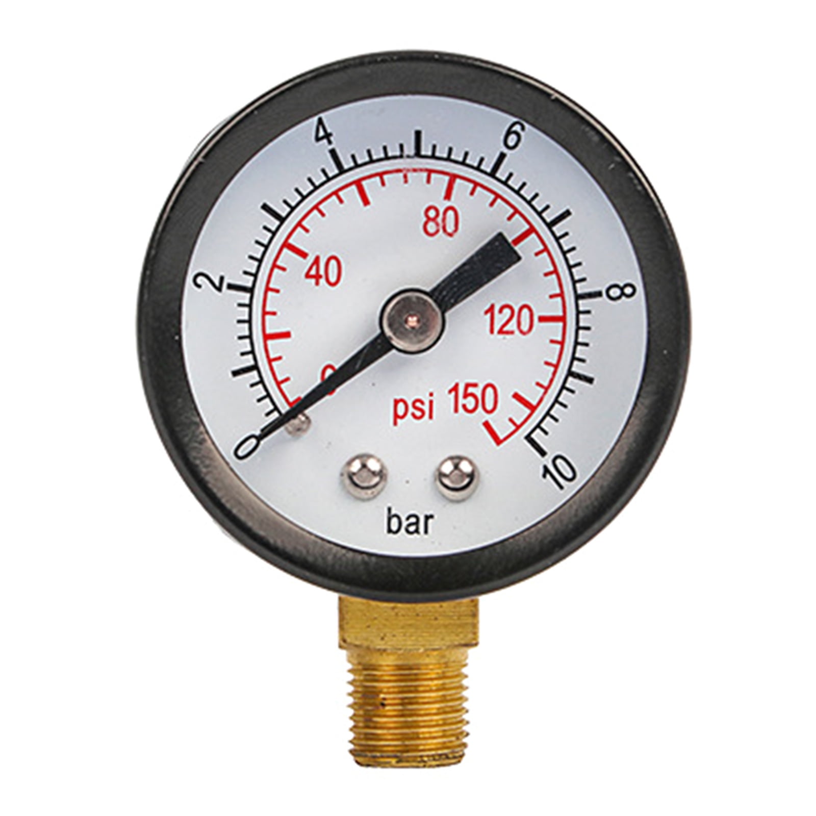 40mm Pool Filter Water Pressure Dials Hydraulic Pressure Gauge Meter ...