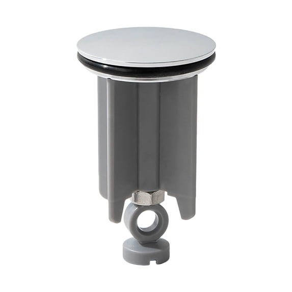 40mm Pop Up Sink Plug with Screw – Height Adjustable Universal Bathroom ...