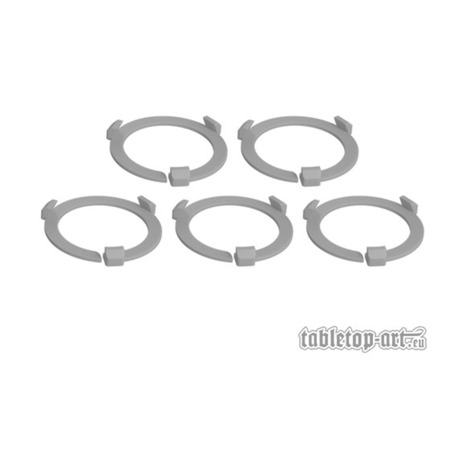 Tabletop Art 40mm Squad Marker - Silver New - Walmart.com