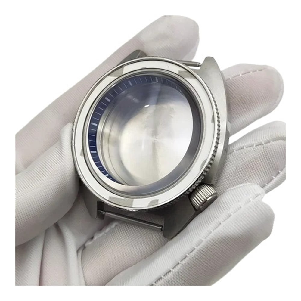 40mm Watch Case with Ceramic Bezel Internal Shadow Ring Sapphire ...