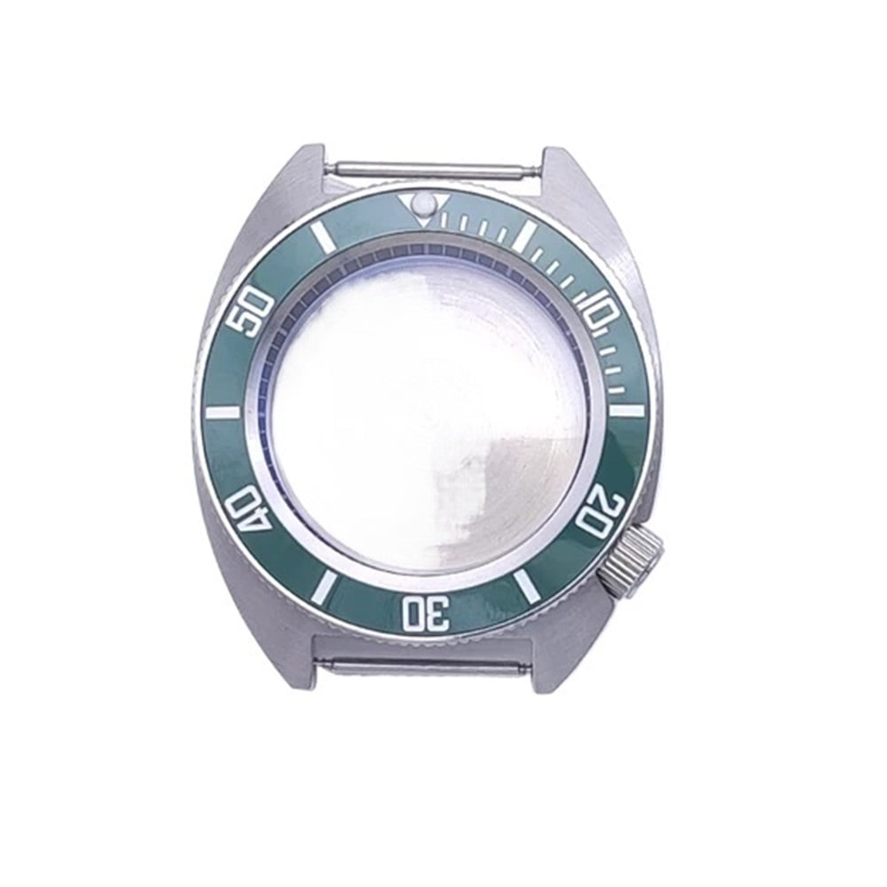 40mm Watch Case with Ceramic Bezel Internal Shadow Ring Sapphire ...