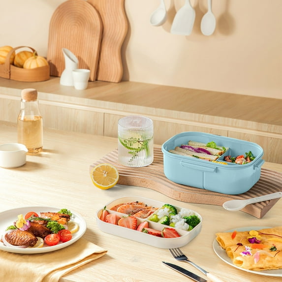 40oz Adult Bento with Multiple Compartments Leakproof Design Built-In ...