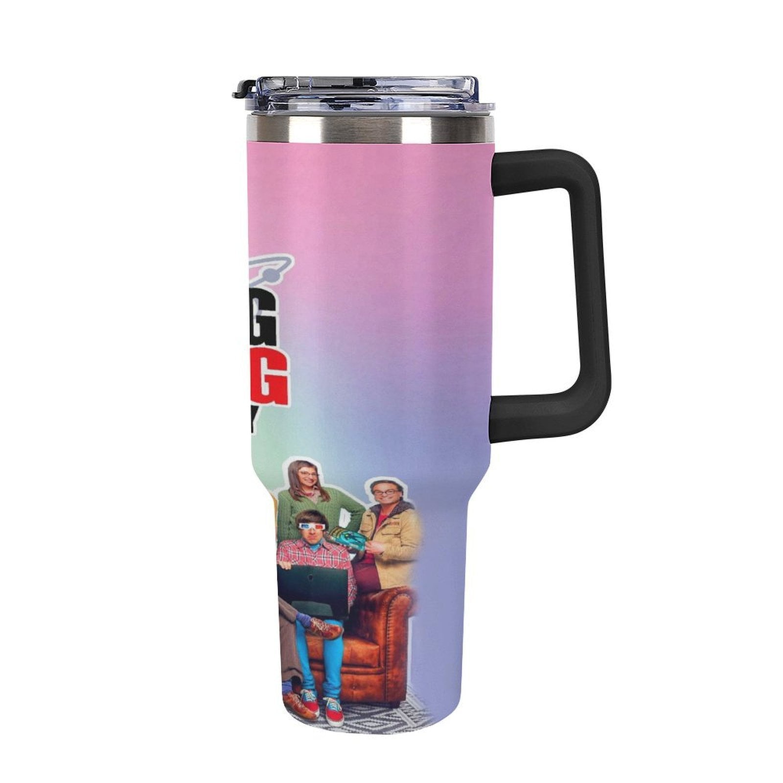 40oz Big Small B-ang The-0r Insulated Tumbler With Lid and Straws ...