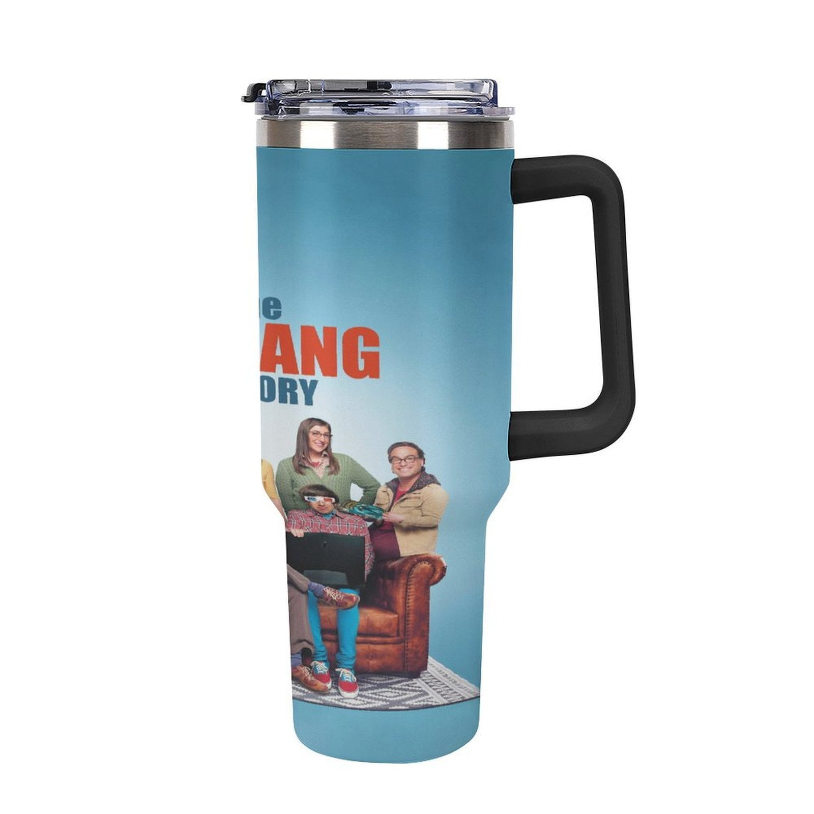 40oz Big Small B-ang The-0r Insulated Tumbler With Lid and Straws ...