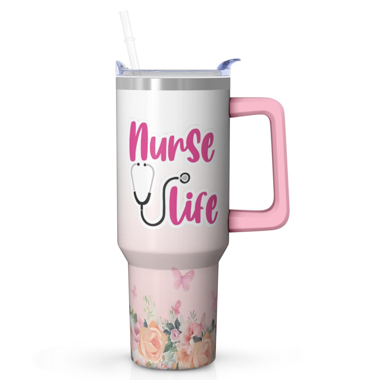 ‎40oz Commemorative Nurse Tumbler, Stainless Steel Keepsake Mug with ...